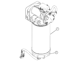 3913764 FILTRO SEPARADOR DE ÁGUA E COMBUSTÍVEL CATERPILLAR - Vedstore